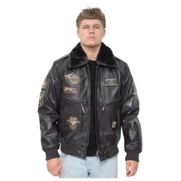 Herren-Bomberjacke der US Air Force aus Leder &ndash; Wellington
