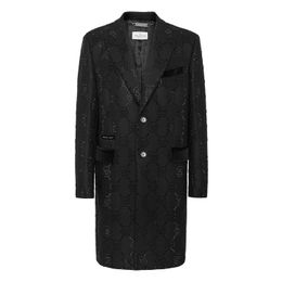 Philipp Plein Mantel Monogram