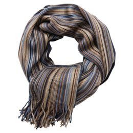 Schal Casamoda "Casamoda Schal gestreift", Herren, braun (beige), 100% Polyacryl, Modet&uuml;cher Schal