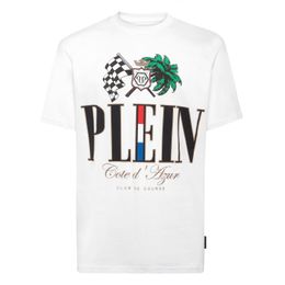 Philipp Plein T-Shirt Round Neck Ss Cote D Azur Plam