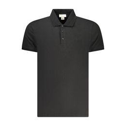 Calvin Klein Schwarzes Baumwoll Herren Poloshirt
