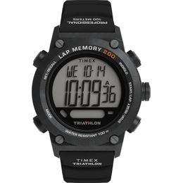 Timex Triathlon Schwarz Herren Armbanduhr TW5M66900