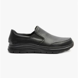 Skechers FLEX ADVANTAGE SR BRONWOOD Herren Entspanntes Arbeits-Schuh Schwarz