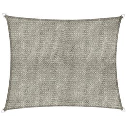 Sonnensegel Windhager "Elba Rechteck", beige, B:360cm T:260cm, Polyethylen, Sonnensegel, 3,6x2,6m, beige