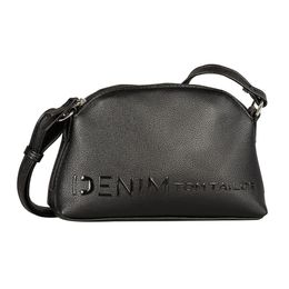 Umh&auml;ngetasche Tom Tailor Denim "Zephyra", Damen, Gr. B/H/T: 22cm x 15cm x 7,5cm, schwarz, Polyurethan, bedruckt, clean, gepflegt, unifarben, Taschen Umh&auml;ngetasche, weiches Material, aufw&auml;ndige Farbkanten, fein schimmerndes Silikonlogo