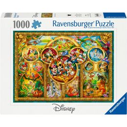 Puzzle Ravensburger "Disney Classics, Die sch&ouml;nsten Disney Themen", bunt, Puzzles, KinderB:70cm H:50cm, Pappe, Made in Germany, B:70cm H:50cm