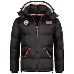 Geographical Norway Winterjacke Schwarz