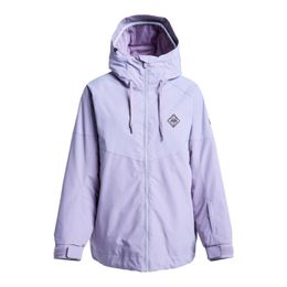 Snowboardjacke Roxy "Cross Contour 10K", Damen, Gr. L, bunt (ice blau), Obermaterial: 100% Polyester;, Jacken Snowboardjacke