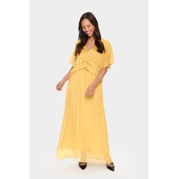 Saint Tropez Kleid LindzySZ Lockere Passform yellow