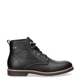 Panama Jack Herren Glasgow GTX C3 Schwarze wasserdichte Lederstiefeletten