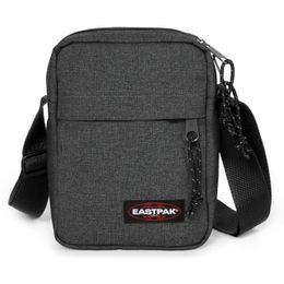 Umh&auml;ngetasche Eastpak "THE ONE", Damen, Gr. B/H/T: 16cm x 21cm x 5,5cm, schwarz (schwarz denim), Polyamid, Taschen Umh&auml;ngetasche, im praktischen Design