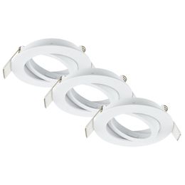 Briloner Leuchten LED Einbauleuchte "BIWO 7628036", wei&szlig; matt, Leuchten
