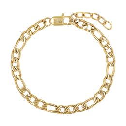 Armband Tom Tailor, gold (gelbgoldfarben), Armb&auml;nder, Herren, 22cm, Edelstahl, Armband