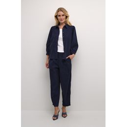 Kaffe Langarmshirt Regular Fit MitternachtsMarine
