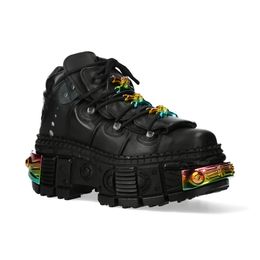 New Rock Plateau-Lederstiefeletten-WALL106-S23