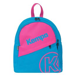 Rucksack Kempa "Rucksack Team Junior", Herren, Gr. NOSIZE, blau (Kempablau, pink), Obermaterial: 100% Polyester PES., Rucks&auml;cke Rucksack