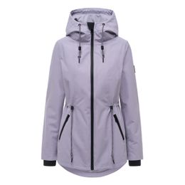 Navahoo Damen &Uuml;bergangsjacke Blumentanz mit Kapuze