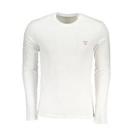 Guess Jeans Wei&szlig;es Baumwoll-Herren-T-Shirt