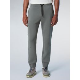 North Sails Jogginghose Piqu&eacute; Scuba Stoff mit Cargo-Stil