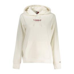 Tommy Hilfiger Wei&szlig;es Baumwoll Frauen Sweatshirt