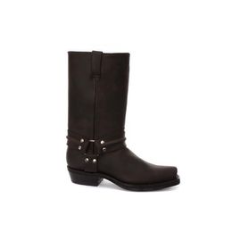 Grinders Unisex Brown Western High Lederstiefel - Renegade Hi