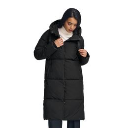 Jacke Anne schwarz mit Polo Club-Logo