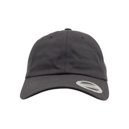 Flex Cap Flexfit "Flexfit Unisex Low Profile Cotton Twill", Gr. onesize, schwarzgrau, 100% Baumwolle, unifarben, Caps