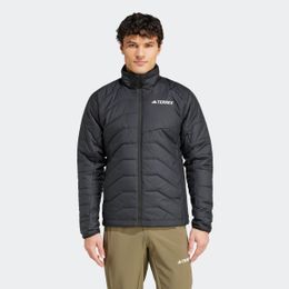 Steppjacke adidas terrex "MT INS JKT", Herren, Gr. L, schwarz, Obermaterial: 100% Polyester, Jacken Steppjacke
