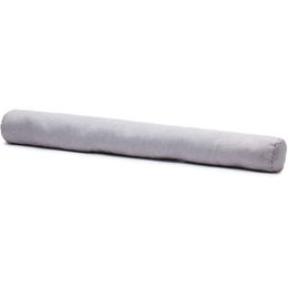 G&ouml;zze Bodenkissen G&Ouml;ZZE "Darco" Gr. 1, silber (silberfarben, unifarben), B:10cm L:90cm, Polyester, Dekokissen_Sitzkissen_Kissenh&uuml;llen
