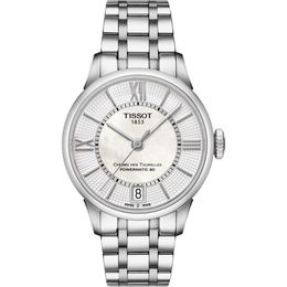 Tissot Chemin Des Tourelles Powermatic 80 Damenuhr Silber T0992071111800