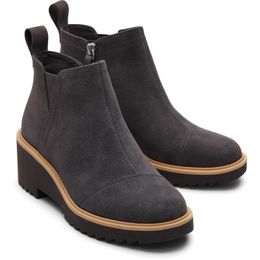 Toms Shoes TOMS Maude Leder Damenstiefel in Forged Iron
