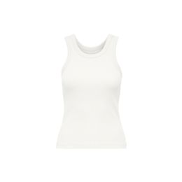 T-Shirt Only "T-Shirt ONLVAL LIFE TANKTOP 1er Pack", Damen, Gr. L, wei&szlig;, Obermaterial: 95% Baumwolle CO. 5% Elasthan EL., Shirts T-Shirt