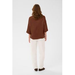 Soaked in Luxury Kurzarm-Bluse SLMirabella Kurzarm-Bluse Lockere Passform