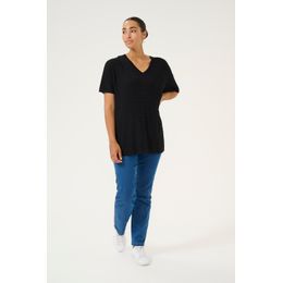 Kaffe Strickpullover Baggy fit black