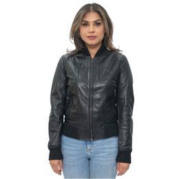 Damen MA-1 Leder Bomberjacke-Abbotsford