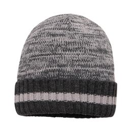 Strickm&uuml;tze Casamoda "Casamoda M&uuml;tze gestreift", Herren, grau, 100% Polyacryl, M&uuml;tzen Strickm&uuml;tze