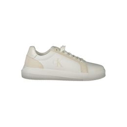 Calvin Klein Wei&szlig;e Polyurethan Herren Sneaker
