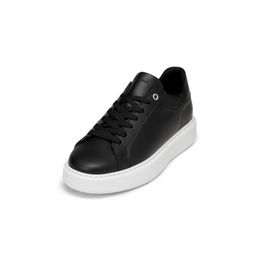 Marc O'Polo Sneaker MARC O'POLO "aus edlem Rindleder", Herren, Gr. 40, schwarz, Obermaterial: 100% Leder, unifarben, Schuhe Sneaker