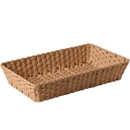 Brotkorb APS "TWIRL", braun, B:32,5cm H:10cm L:53cm, Polyprophylen (PP), Lebensmittelaufbewahrungsbeh&auml;lter, Brotkorb, mit Edelstahldraht