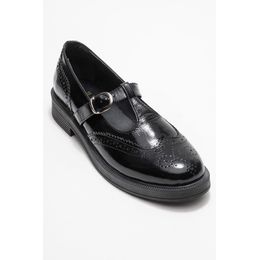 Janney Leder Riemen Loafer