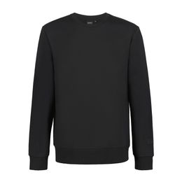 Sweatshirt Icepeak "Icepeak Sweatshirt Preston", Herren, Gr. L, schwarz, Sweatware, 65% Baumwolle, 30% Polyester, 5% Elasthan, normal, Sweatshirts Sweatshirt
