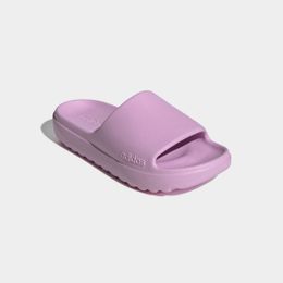 Badesandale adidas Sportswear "LUMIA ADILETTE", Herren, Gr. 38, bliss lila, bliss lila, bliss lila, Synthetik, Schuhe, Badelatschen