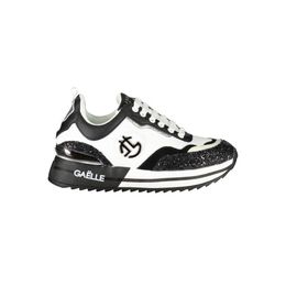 Gaelle Paris Schwarze Polyurethan Damen Sneaker