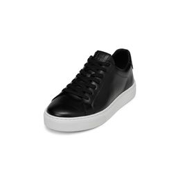 Marc O'Polo MARC O'POLO Herren Sneaker "aus edlem Rindnappaleder", Gr. 44schwarz, Obermaterial: 100% Leder, unifarben, Schuhe