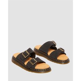 Dr. Martens Josef Wildleder Sandalen In Schwarz