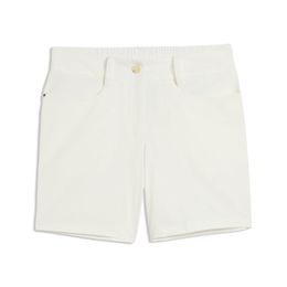 Golfshorts Puma "Avant 6" Golfshorts Damen", Damen, Gr. L, Normalgr&ouml;&szlig;en, warm wei&szlig;, Obermaterial: 50% Elastomultiester, 50% Polyester, unifarben, regular fit, Hosen