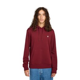 Kapuzensweatshirt Element "Icon Embroidery", Herren, Gr. L, zinfandel, Obermaterial: 55% Baumwolle, 25% Baumwolle, 20% Polyester., Sweatshirts