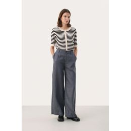 PART TWO Casual Hose Classic fit Turbulence grey