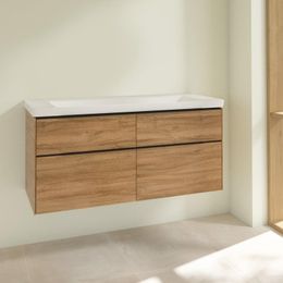 Villeroy & Boch Villeroy & Boch Subway 3.0 Schrank mit Waschtisch, 4 Ausz&uuml;ge, 4A70D3R1+C60201RH,