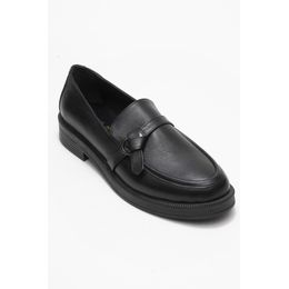 Galea Schnalle Leder Loafer